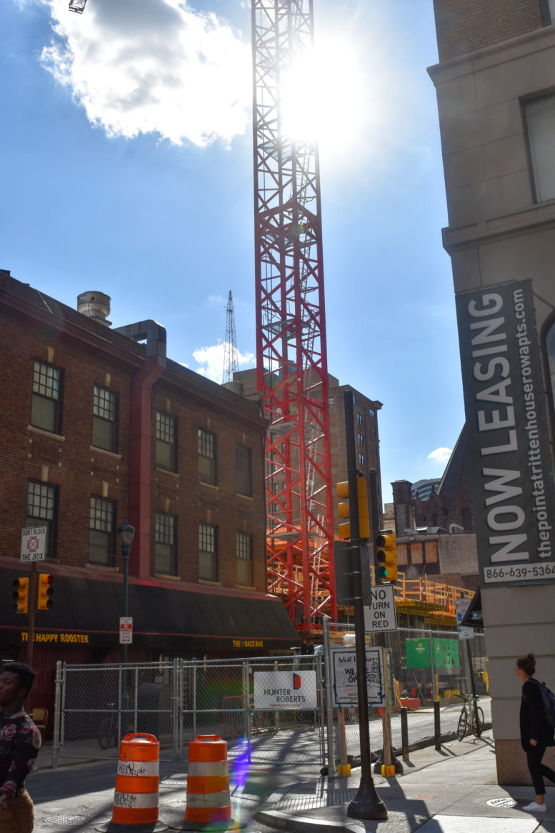 Concrete Frame Rises at 1620 Sansom in Rittenhouse Square, Center City ...