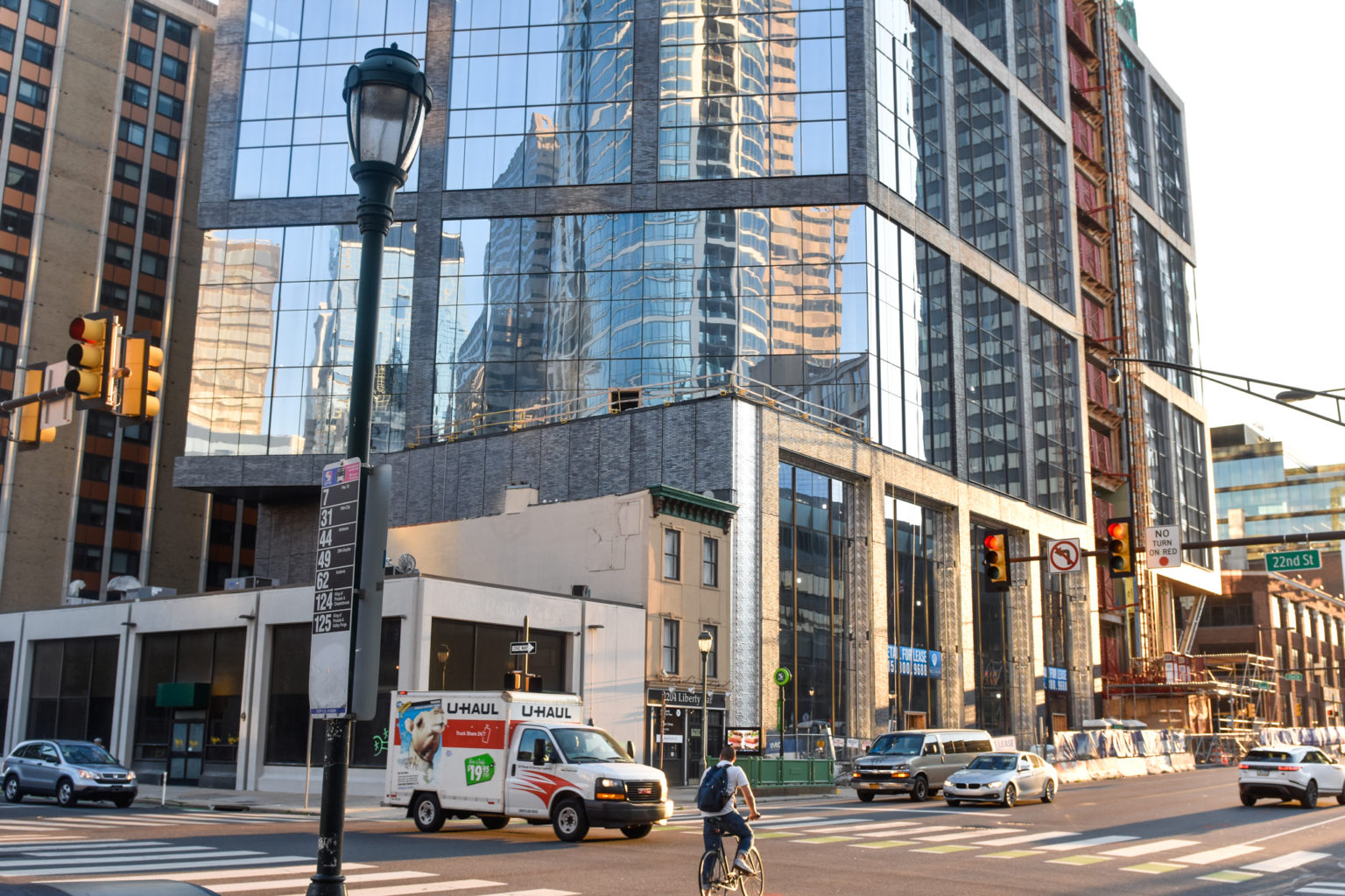 Exterior Construction Nearly Complete at 2222 Market Street in Center ...
