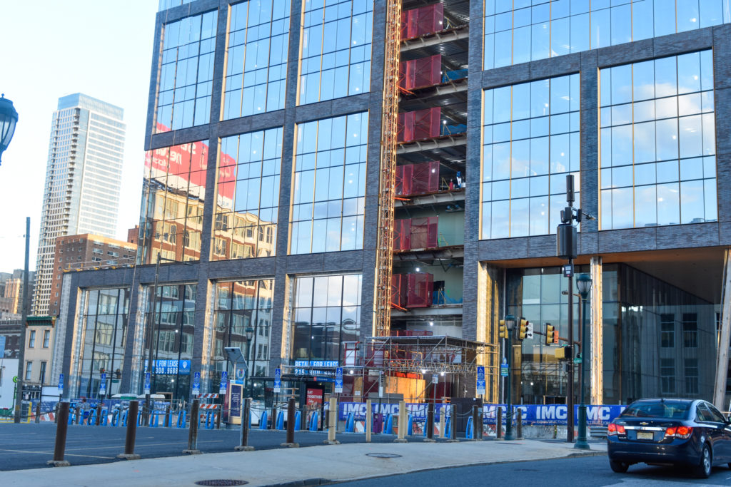 Exterior Construction Nearly Complete at 2222 Market Street in Center ...