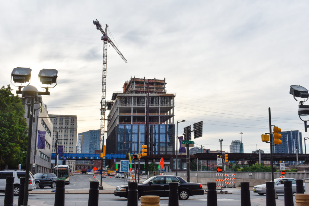Construction Approaches Halfway Point At 3025 Jfk Boulevard In
