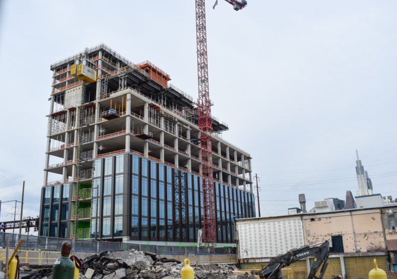 Construction Approaches Halfway Point At 3025 Jfk Boulevard In