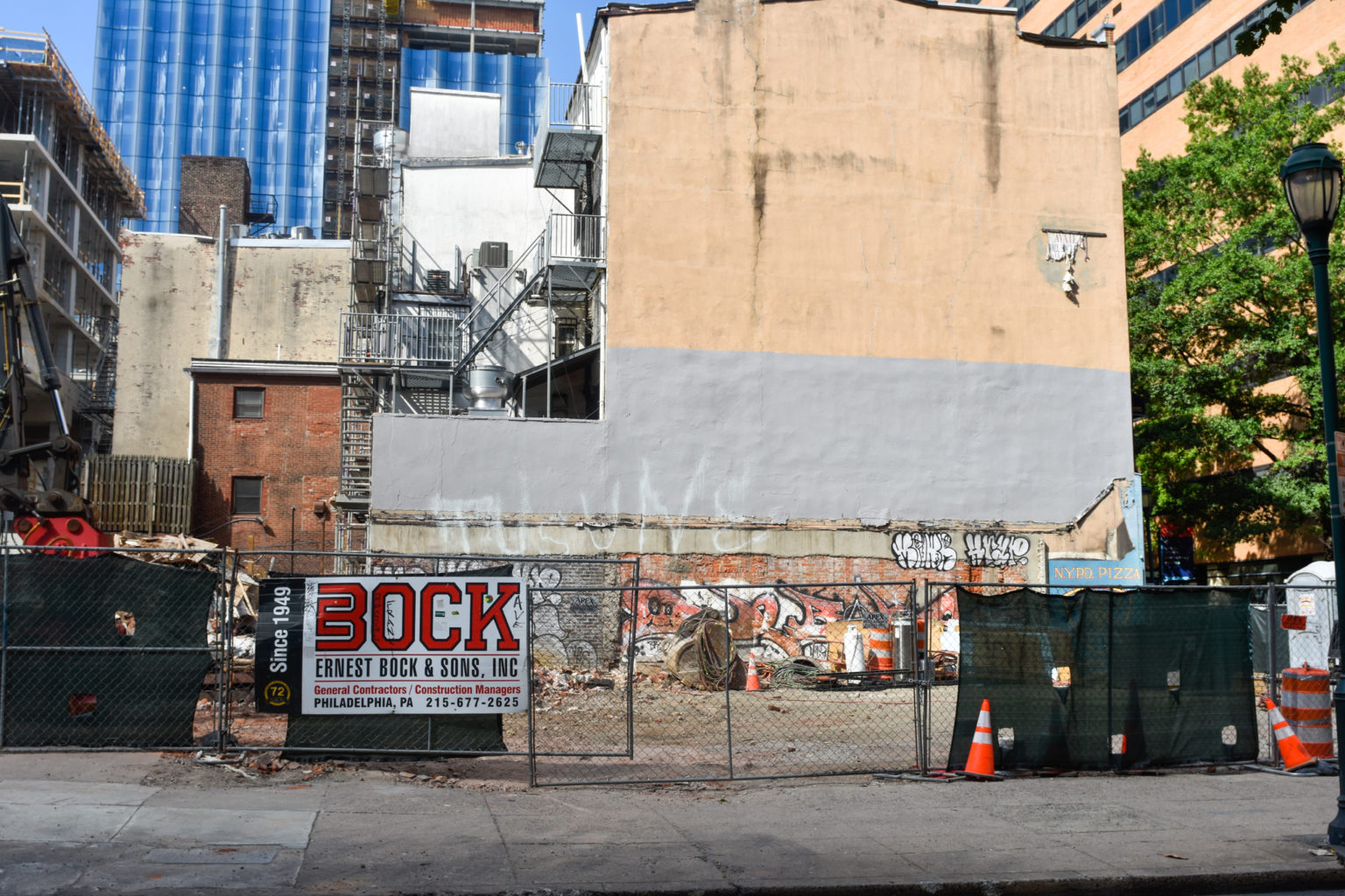 Site Prep Underway at 1101 Walnut Street in Midtown Village, Center ...