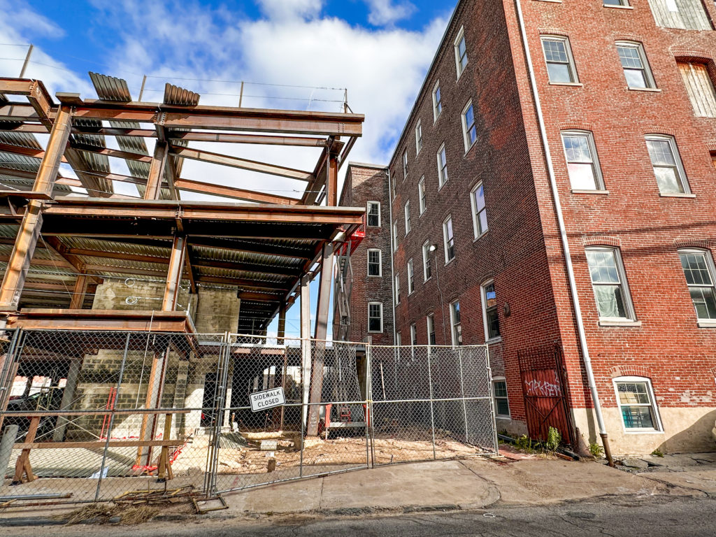 Steel Rises at The Box Factory Lofts at 31 East Columbia Avenue in ...