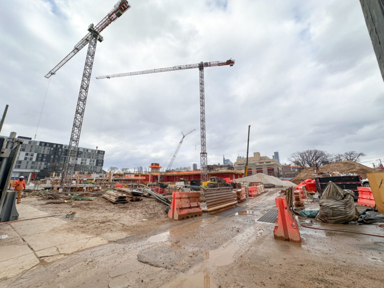 Construction Underway at Broad and Washington at 1001 South Broad ...