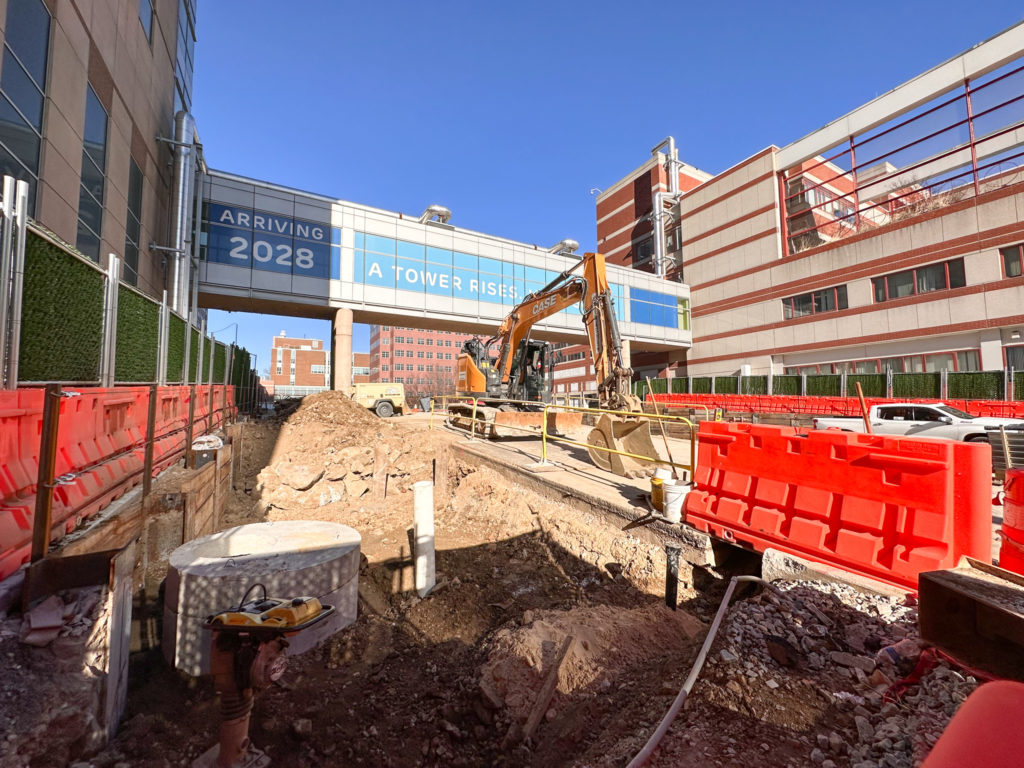 Site Prep Progresses at CHOP New Patient Tower in University City, West ...