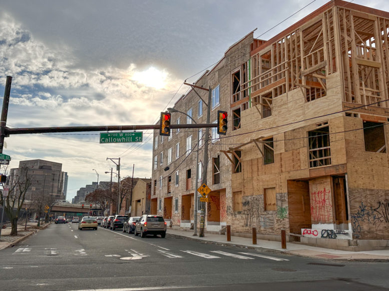 Construction Underway at 800-08 Callowhill Street in Callowhill, Lower ...