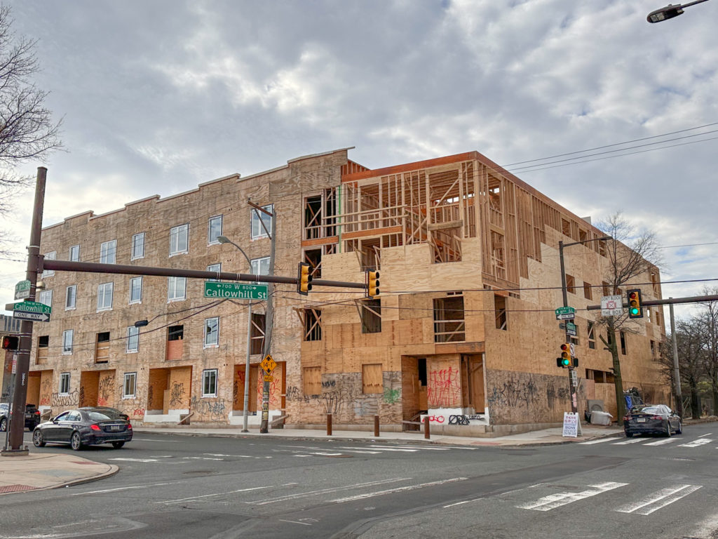 Construction Underway at 800-08 Callowhill Street in Callowhill, Lower ...