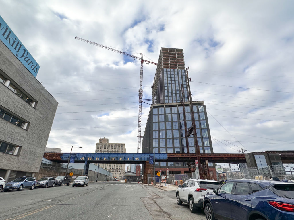 Construction Progresses At 3025 Jfk Boulevard In University City West