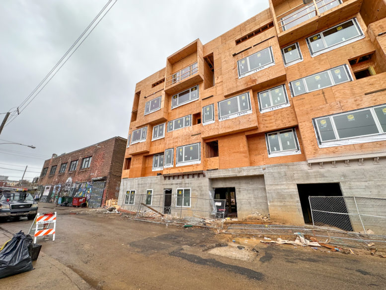 Construction Progresses at 1309 Cambridge Street in Poplar, North ...