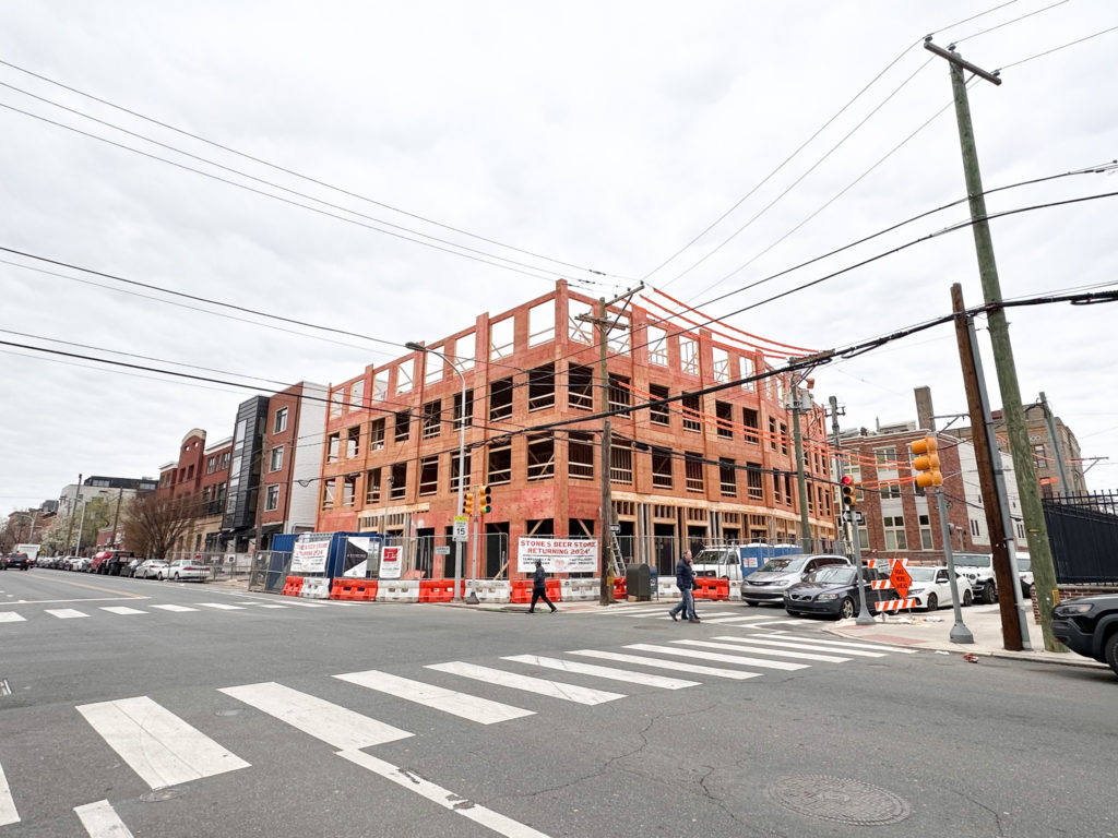 Construction Underway at 1701 Fairmount Avenue in Fairmount, Lower ...