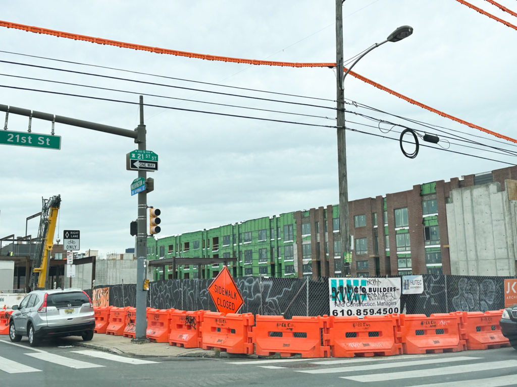 Construction Progresses at 2101 Washington Avenue in Graduate Hospital ...