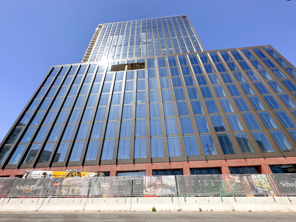 Exterior Nearly Complete At 3025 John F Kennedy Boulevard In