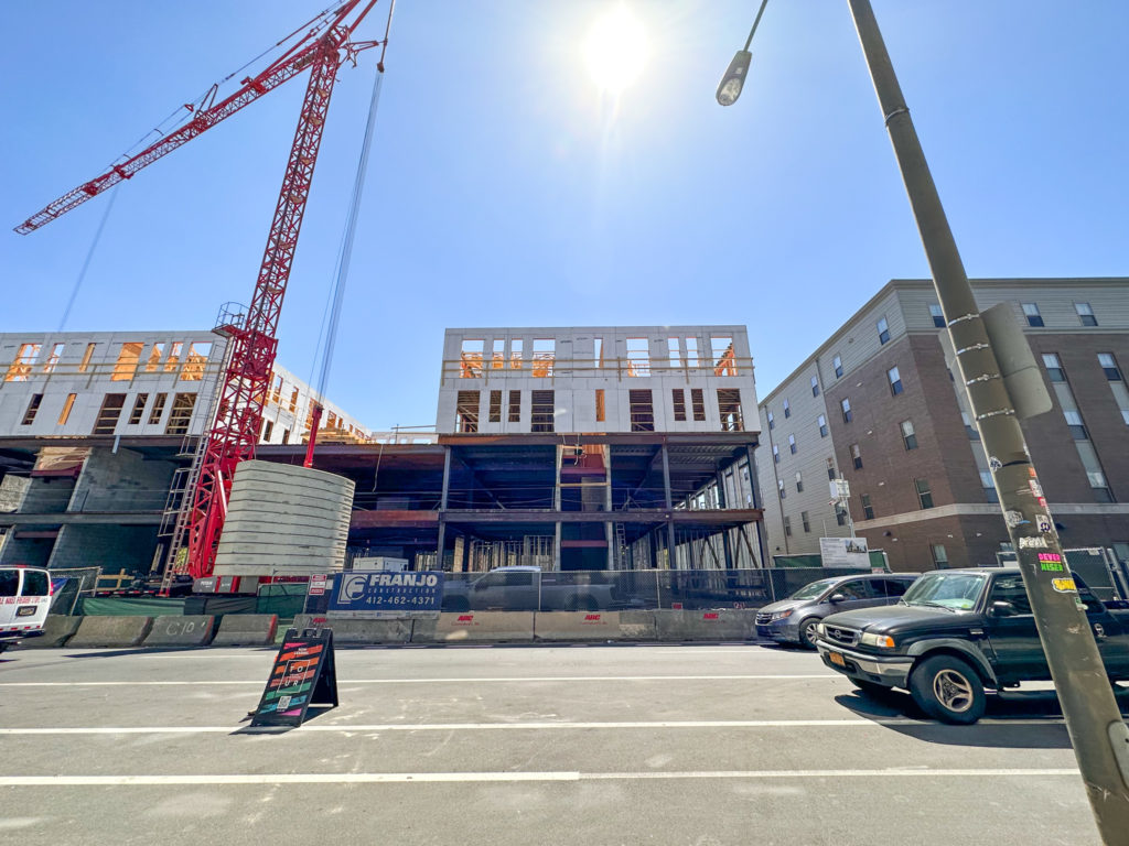 Construction Progresses at 4240 Chestnut Street in Spruce Hill, West ...
