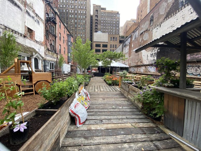 Work Nearing Completion On Beer Garden At 1706-10 Walnut Street In ...