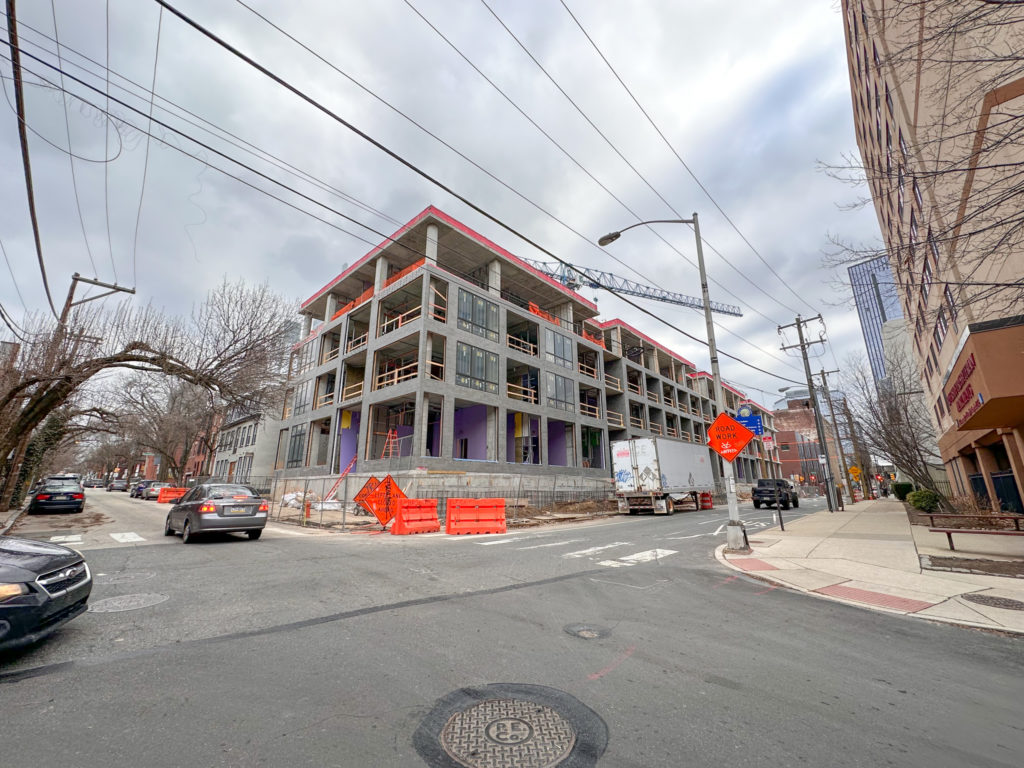Construction Advances at 139 North 23rd Street in Logan Square, Center ...