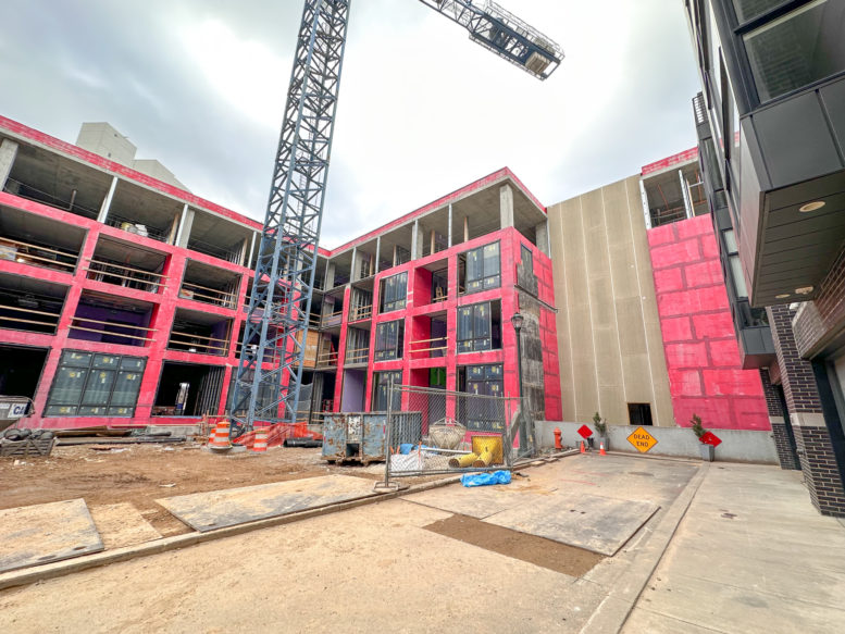 Construction Advances at 139 North 23rd Street in Logan Square, Center ...