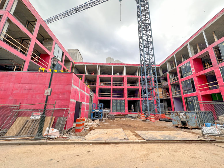 Construction Advances at 139 North 23rd Street in Logan Square, Center ...