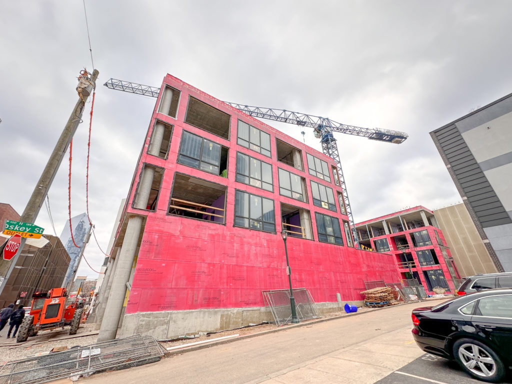Construction Advances at 139 North 23rd Street in Logan Square, Center ...