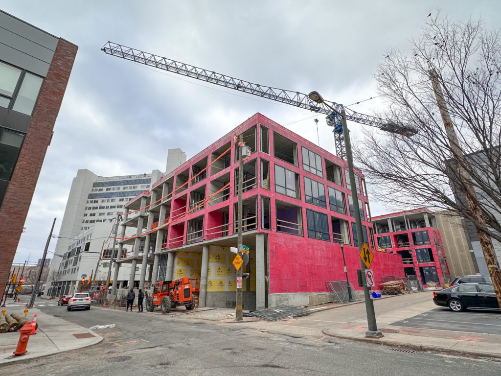 Construction Advances at 139 North 23rd Street in Logan Square, Center ...