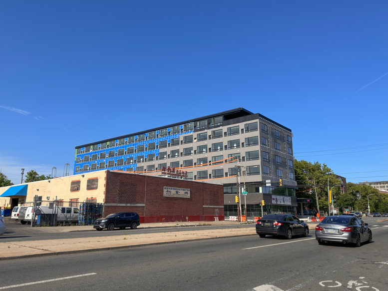 Façade Installation Progresses at 741 Spring Garden Street in Poplar ...