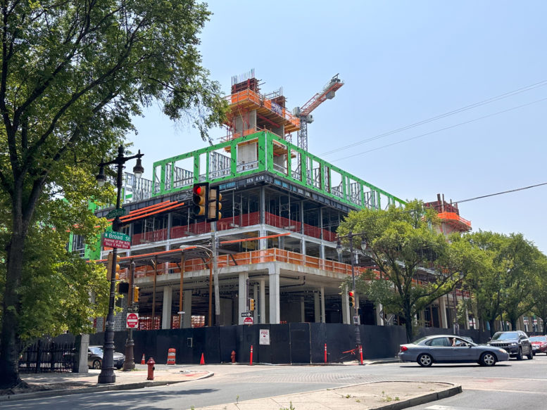 Construction Continues at Broad and Washington at 1001 South Broad ...