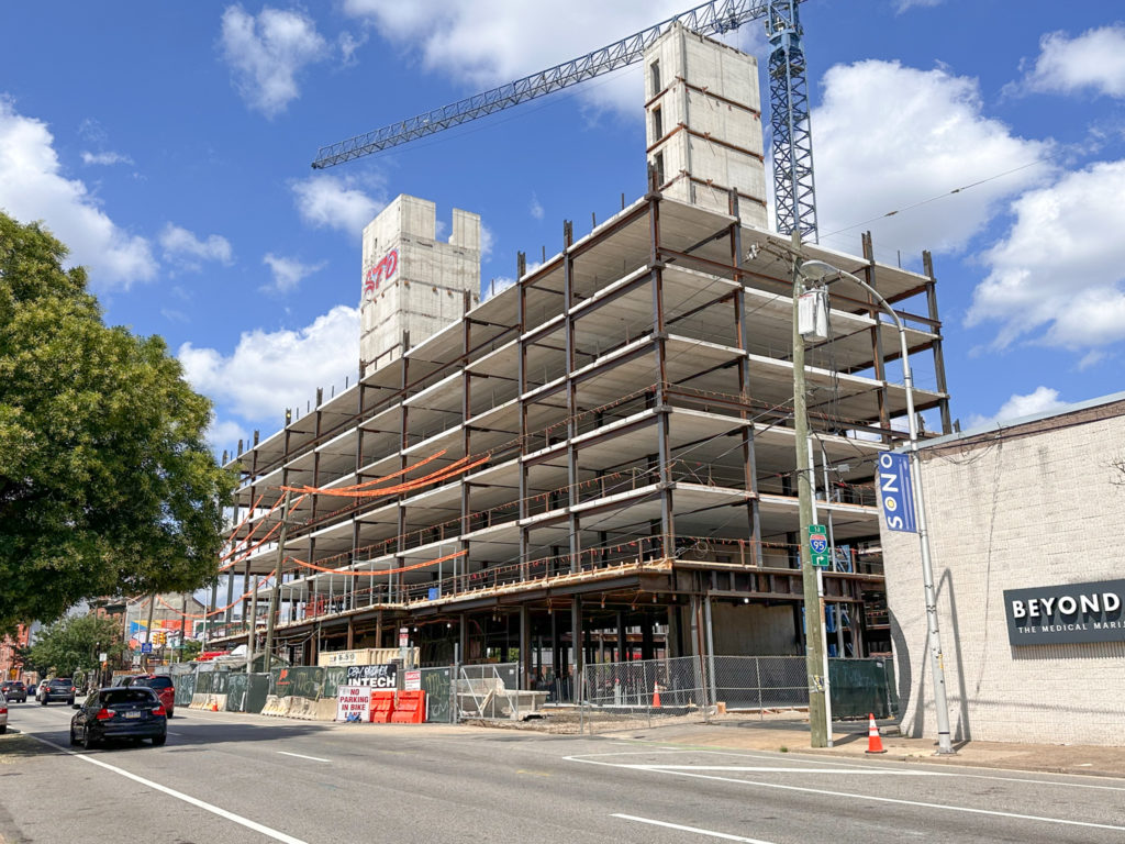 Construction Passes Halfway Point at 418 Spring Garden Street in ...