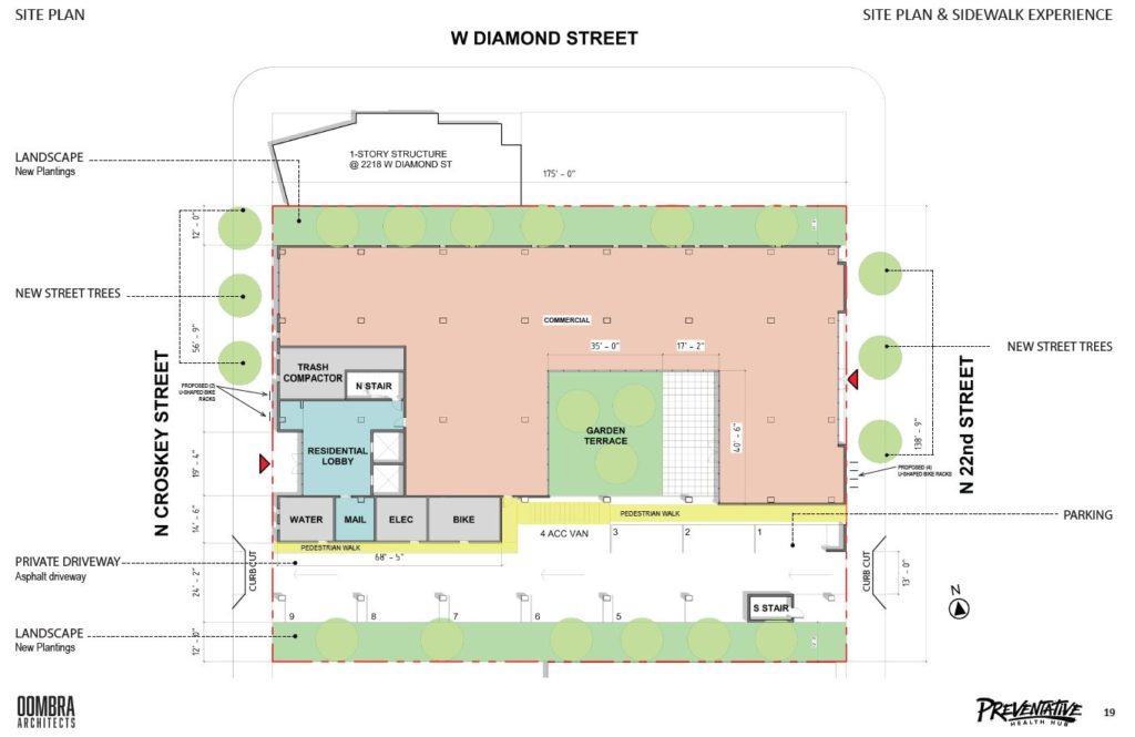 YIMBY Shares Floor Plans for Tioga District's Diamond Health Hub ...
