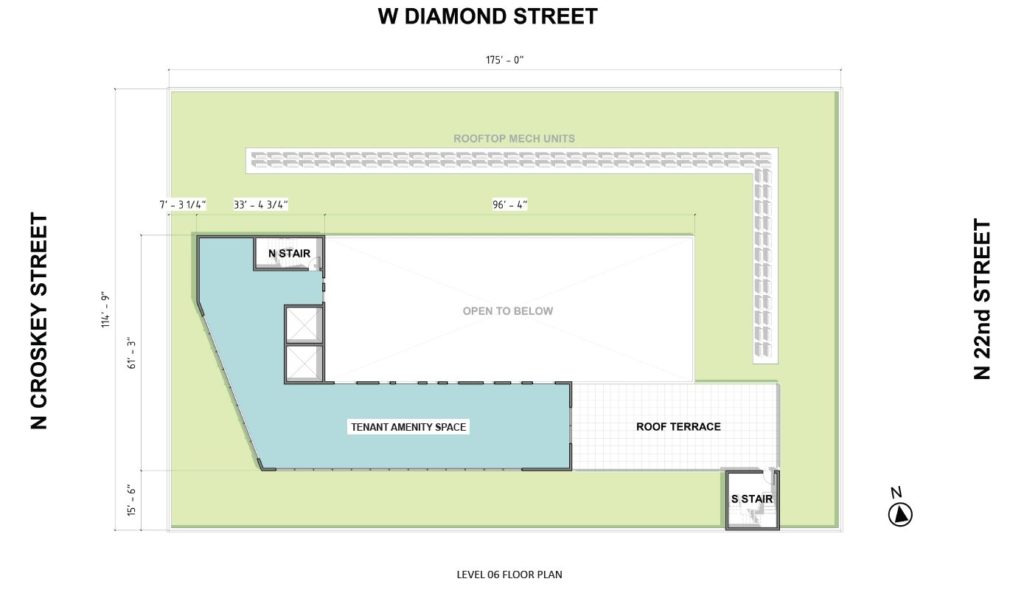 YIMBY Shares Floor Plans for Tioga District's Diamond Health Hub ...