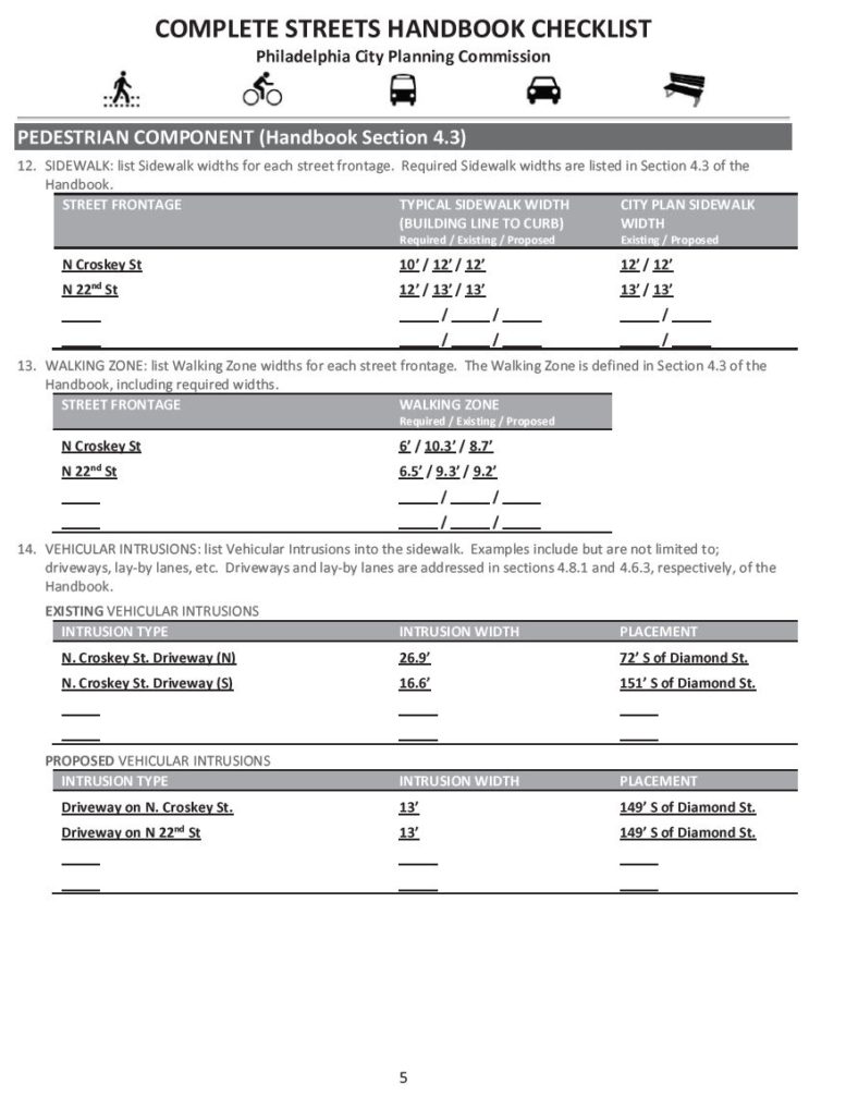 YIMBY Shares Streets Handbook Checklist for Tioga District's Diamond ...