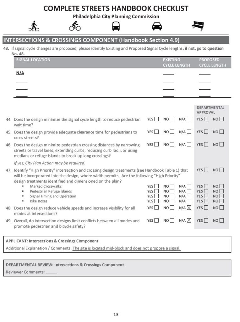 YIMBY Shares Streets Handbook Checklist for Tioga District's Diamond ...
