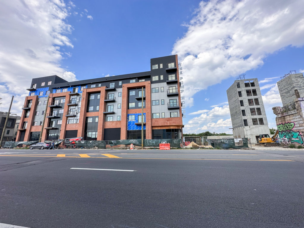 First Building Nears Completion at Complex at 2157 East Lehigh Avenue ...
