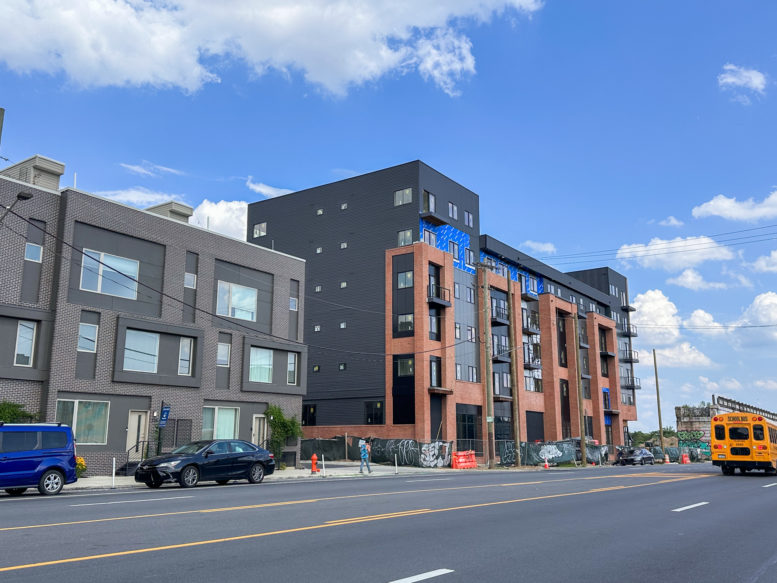 First Building Nears Completion at Complex at 2157 East Lehigh Avenue ...