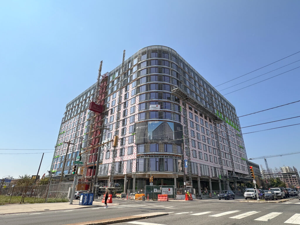 Facade Construction Underway at 200 Spring Garden Street in Northern ...