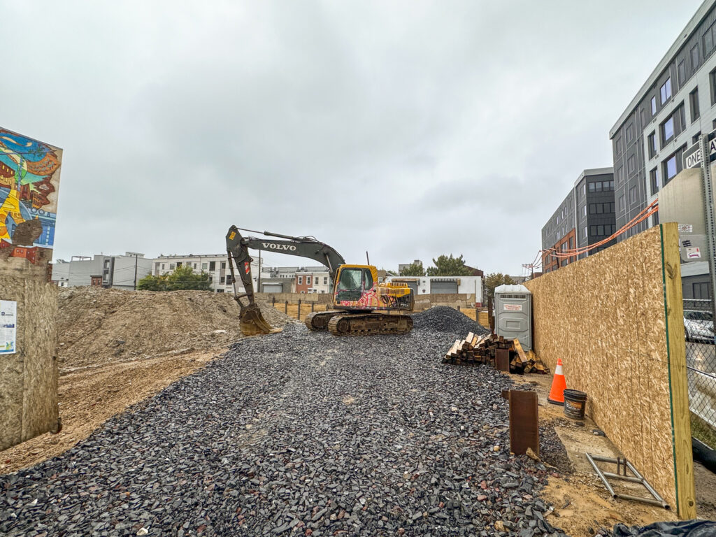 Excavation Continues at 2000-20 East Hagert Street in East Kensington ...