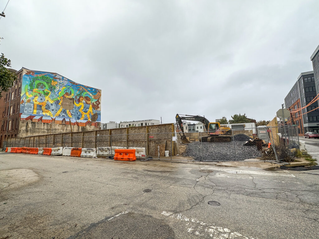 Excavation Continues at 2000-20 East Hagert Street in East Kensington ...