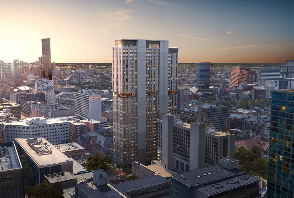 Construction Underway at The Mark at 3615 Chestnut Street in University ...