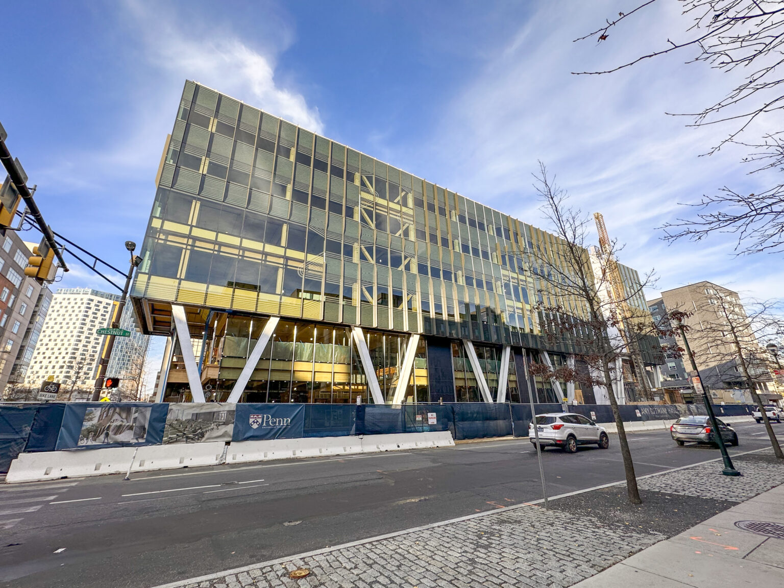 Construction Nears Completion at Amy Gutmann Hall in UPenn in ...