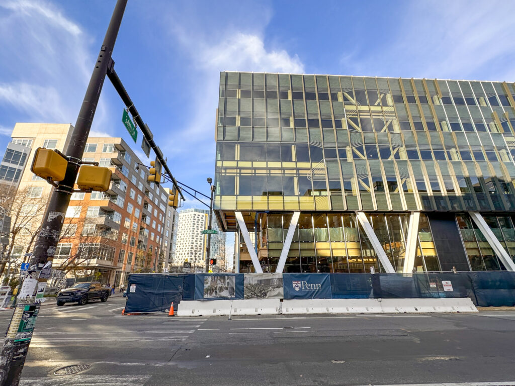 Construction Nears Completion at Amy Gutmann Hall in UPenn in ...