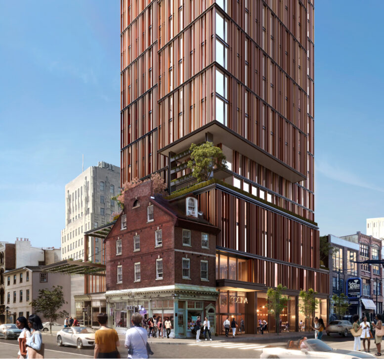 Updated Renderings Revealed for 708 Sansom Street in Market East ...