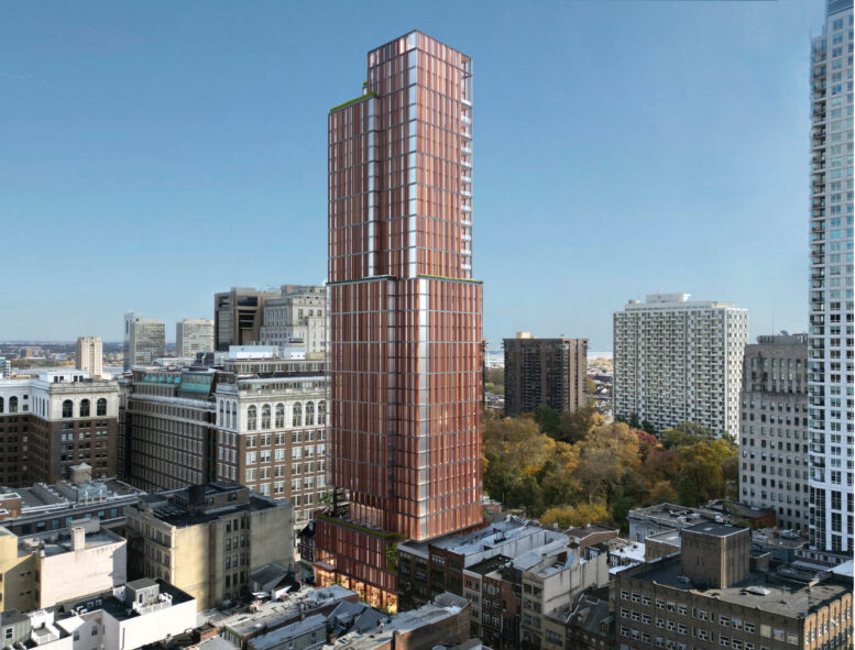 Updated Renderings Revealed for 708 Sansom Street in Market East ...