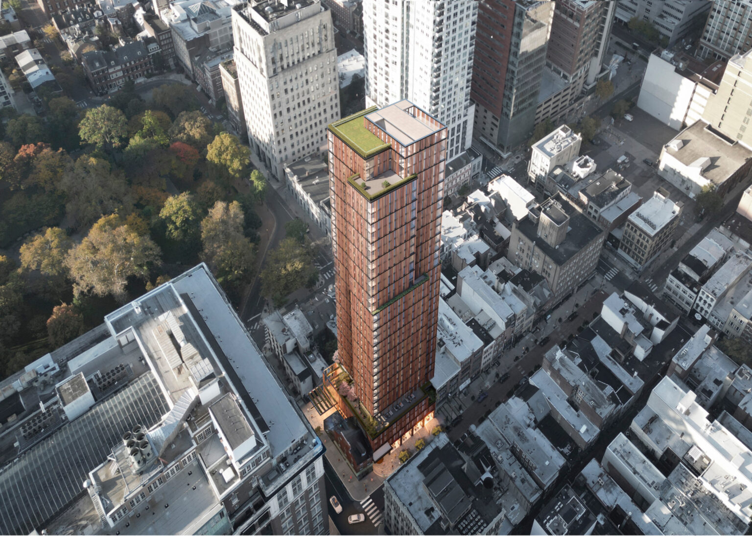 Updated Renderings Revealed for 708 Sansom Street in Market East ...