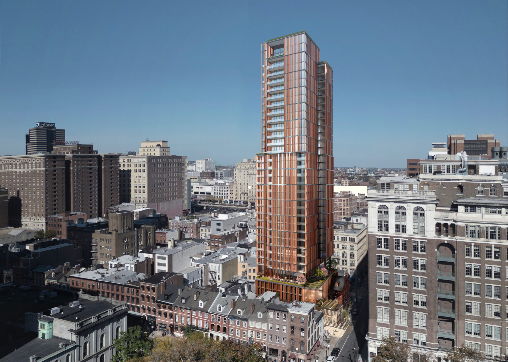 Updated Renderings Revealed for 708 Sansom Street in Market East ...
