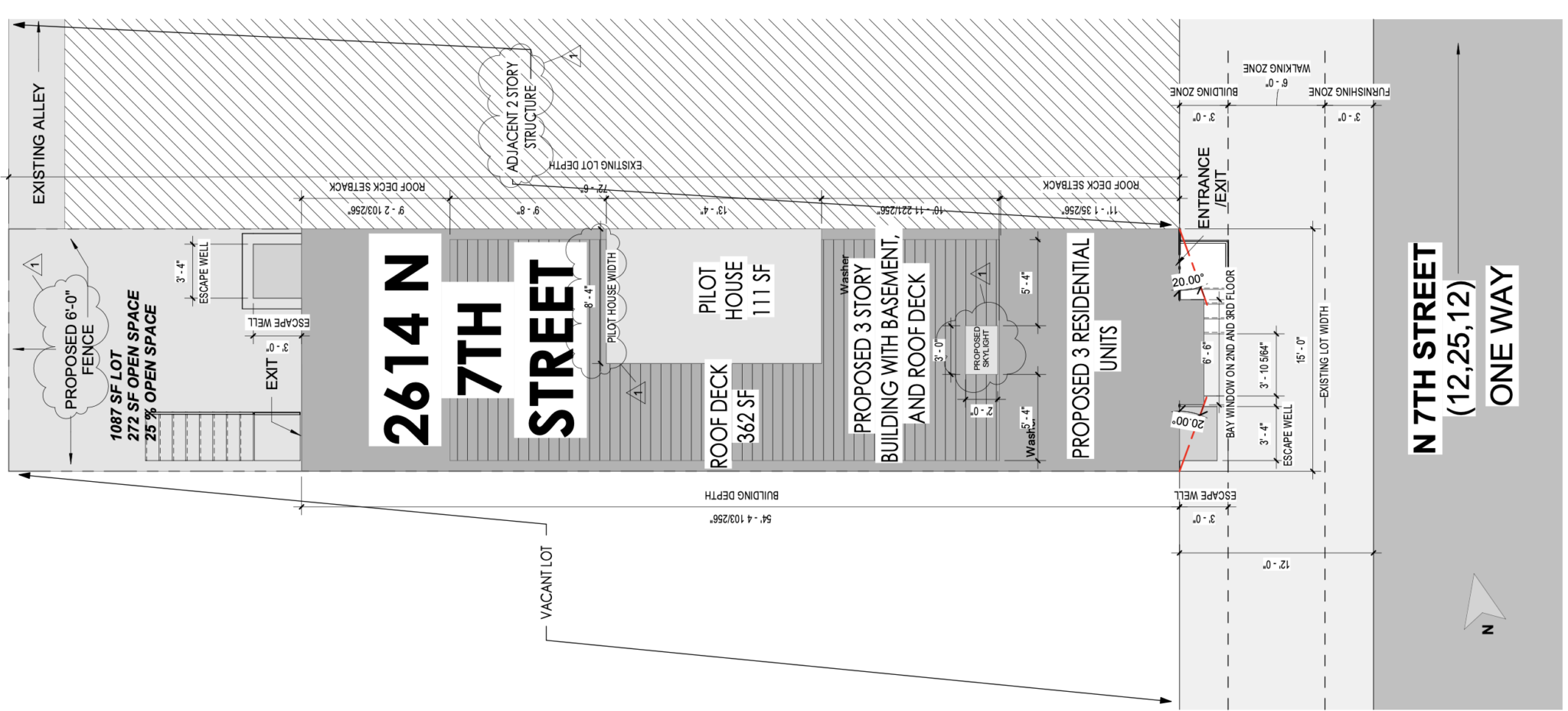 Permits Issued for Construction at 2614 7th Street in North ...