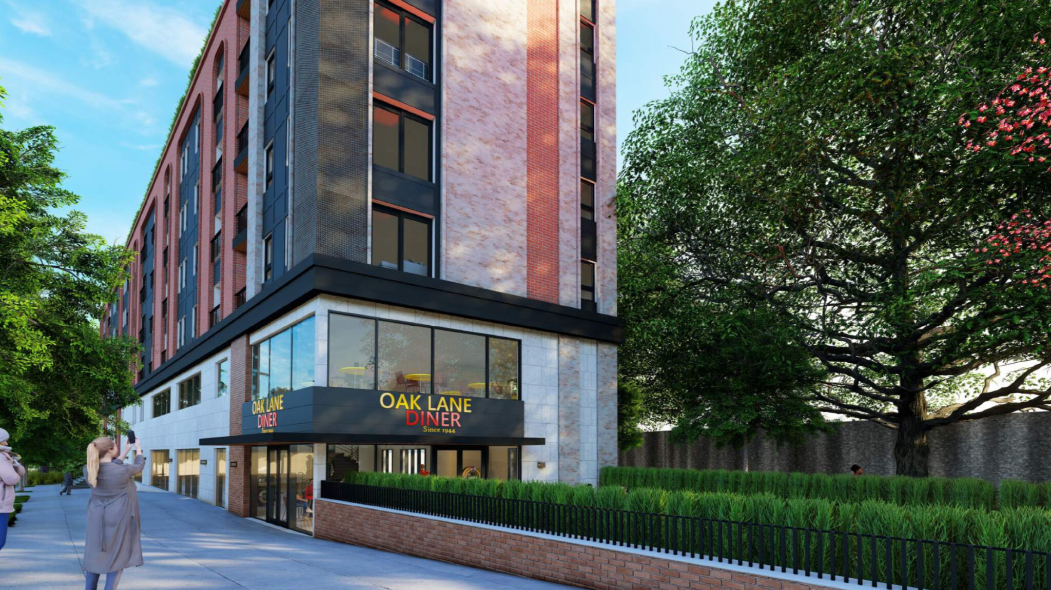 Updated Renderings Revealed for 6528 North Broad Street In West Oak ...