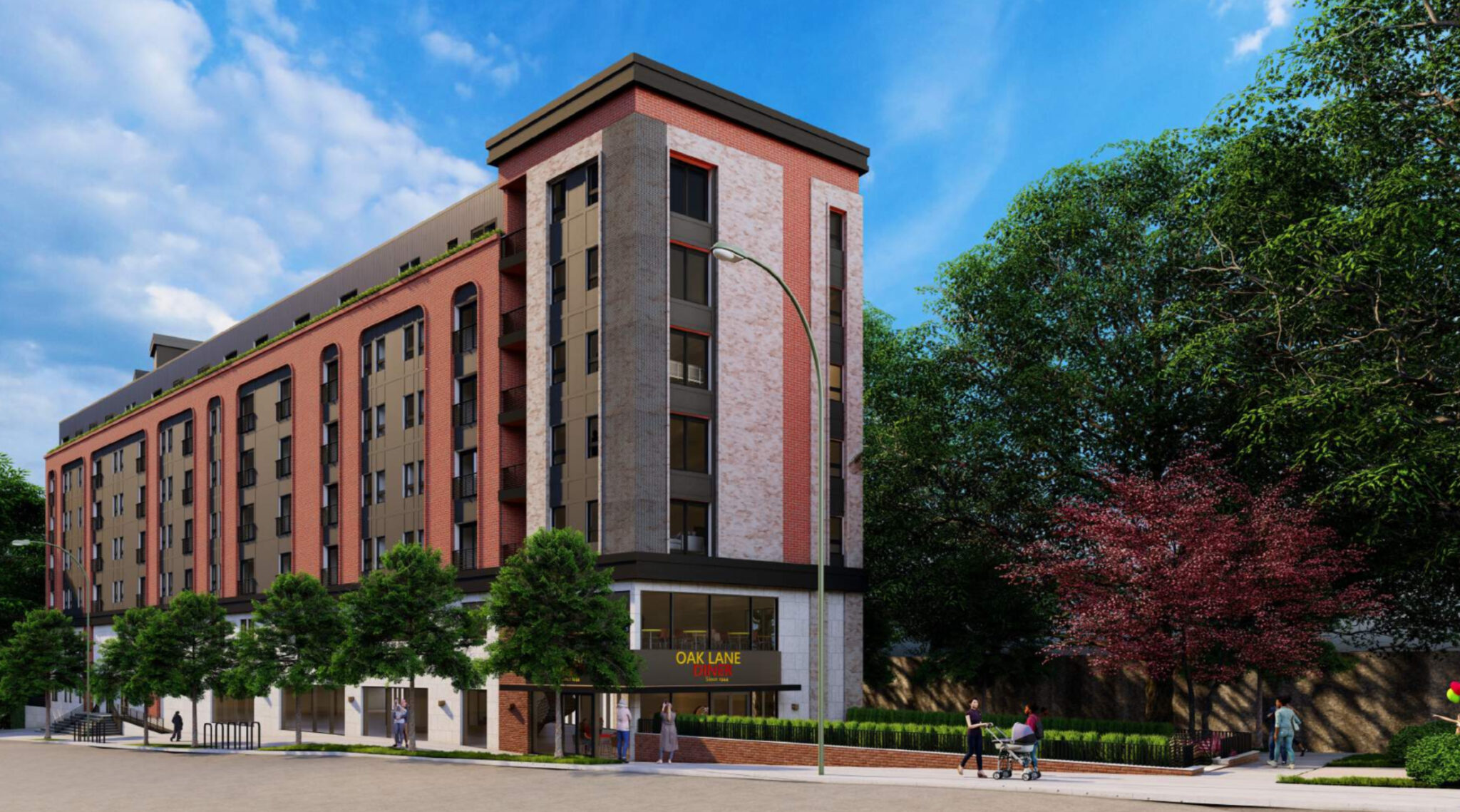 Updated Renderings Revealed for 6528 North Broad Street In West Oak ...