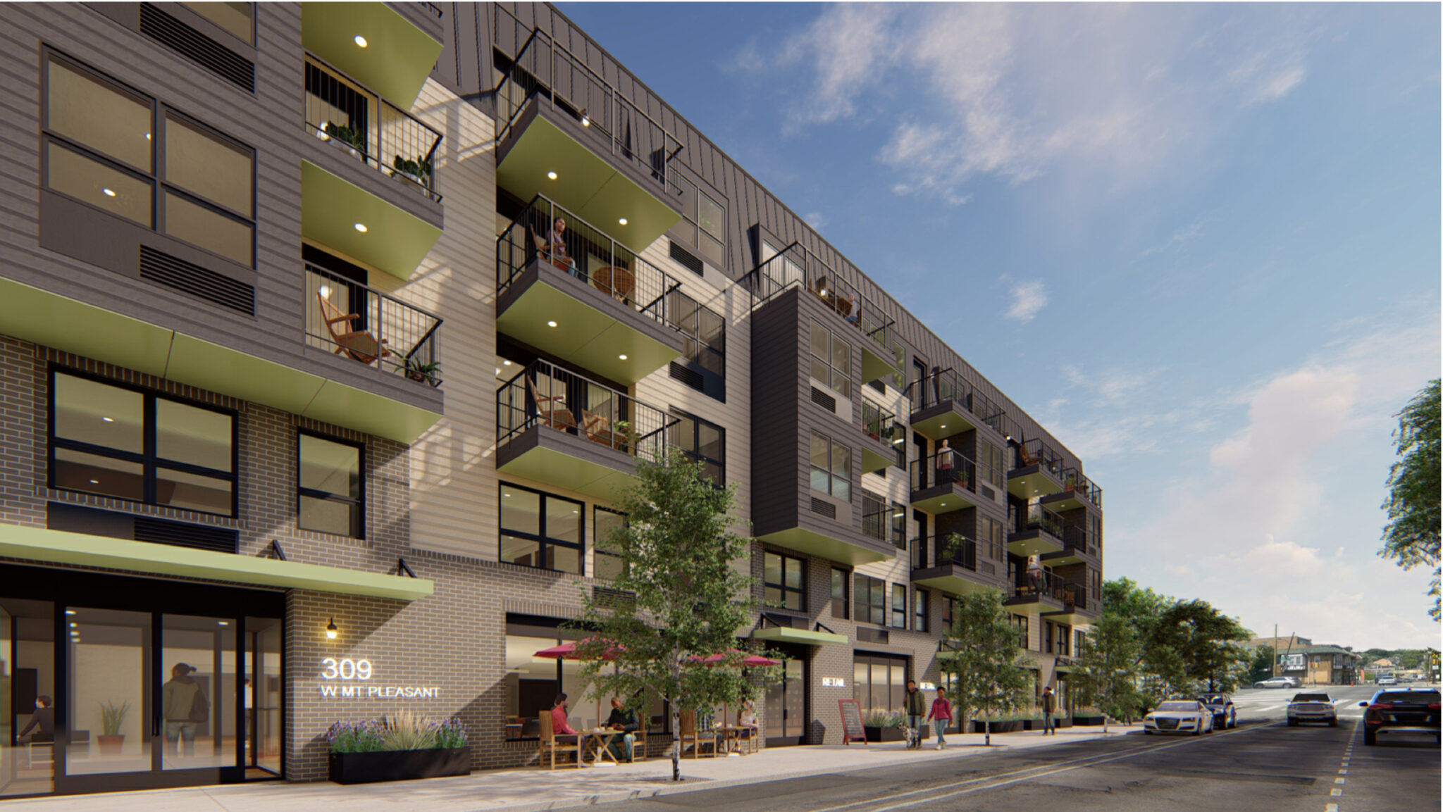Renderings Revealed for 309-21 West Mount Pleasant Avenue in Mount Airy ...