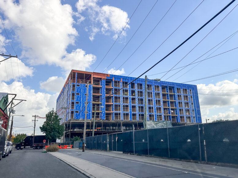 Construction Advances at 933 North Penn Street in Northern Liberties ...