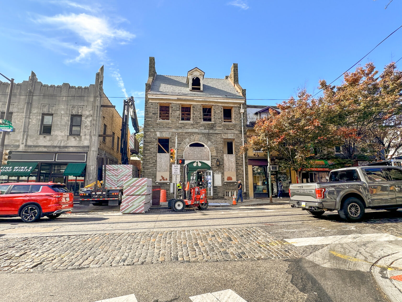 Renovation Underway at 7208-10 Germantown Avenue in Mount Airy ...
