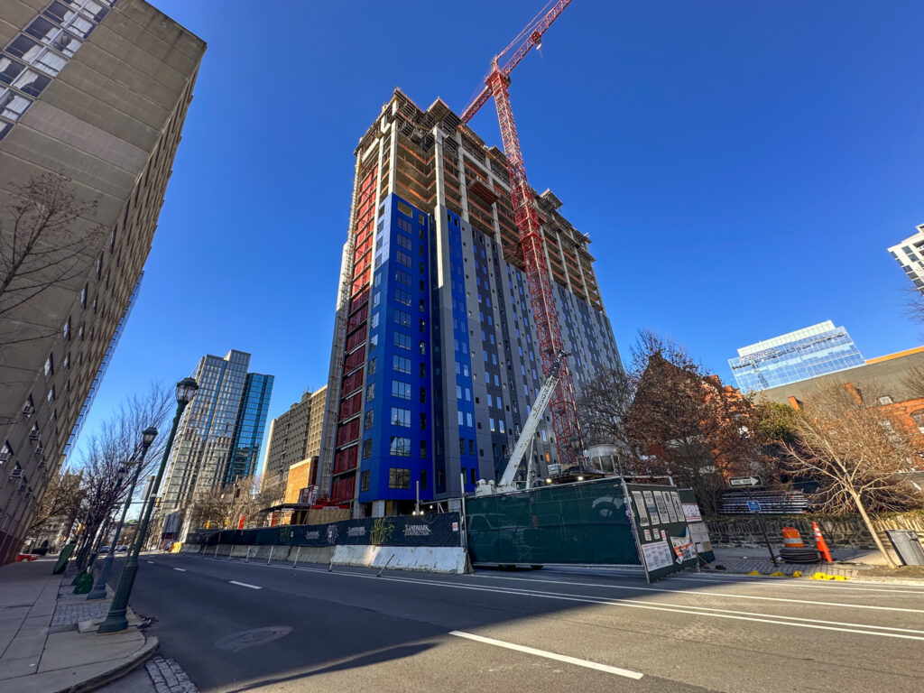 Construction Underway at The Mark at 3615 Chestnut Street in University ...