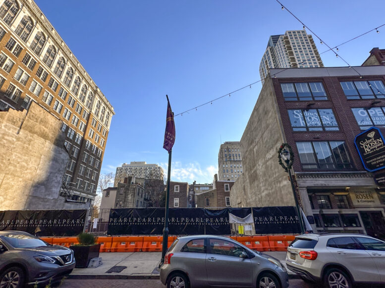 Construction Pending at 702 Sansom Street in Jewelers Row, Center City ...